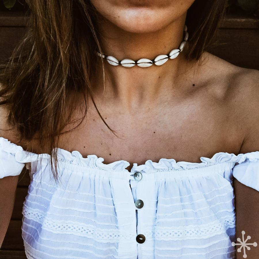 SHELL CHOKERS | POCO LOCO JEWELLERY